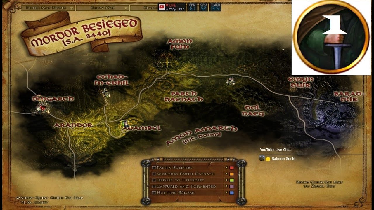 LOTRO ไทย Burglar Mordor Besieged1 - YouTube