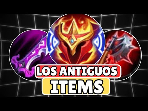 ANTIGUOS ITEMS DE MOBILE LEGENDS QUE CONOCEN LOS OLDS - YouTube