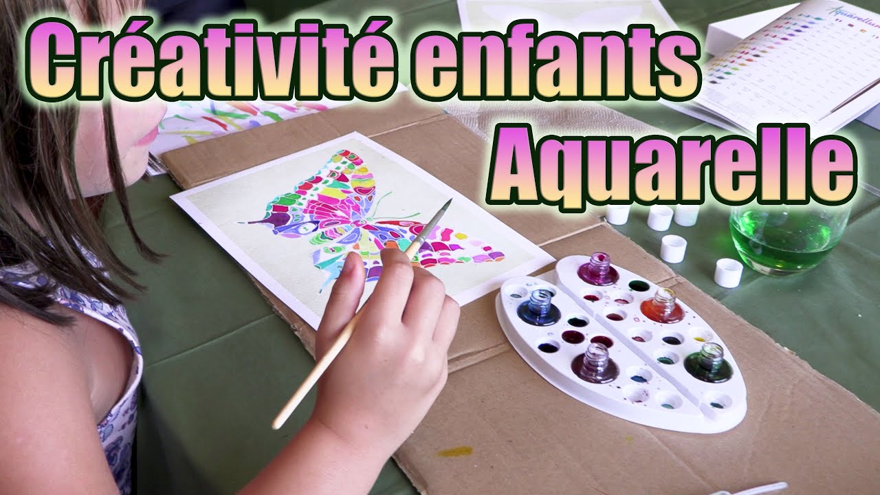 Aquarelle pour enfant. Augmenter la créativité artistique de ses ...