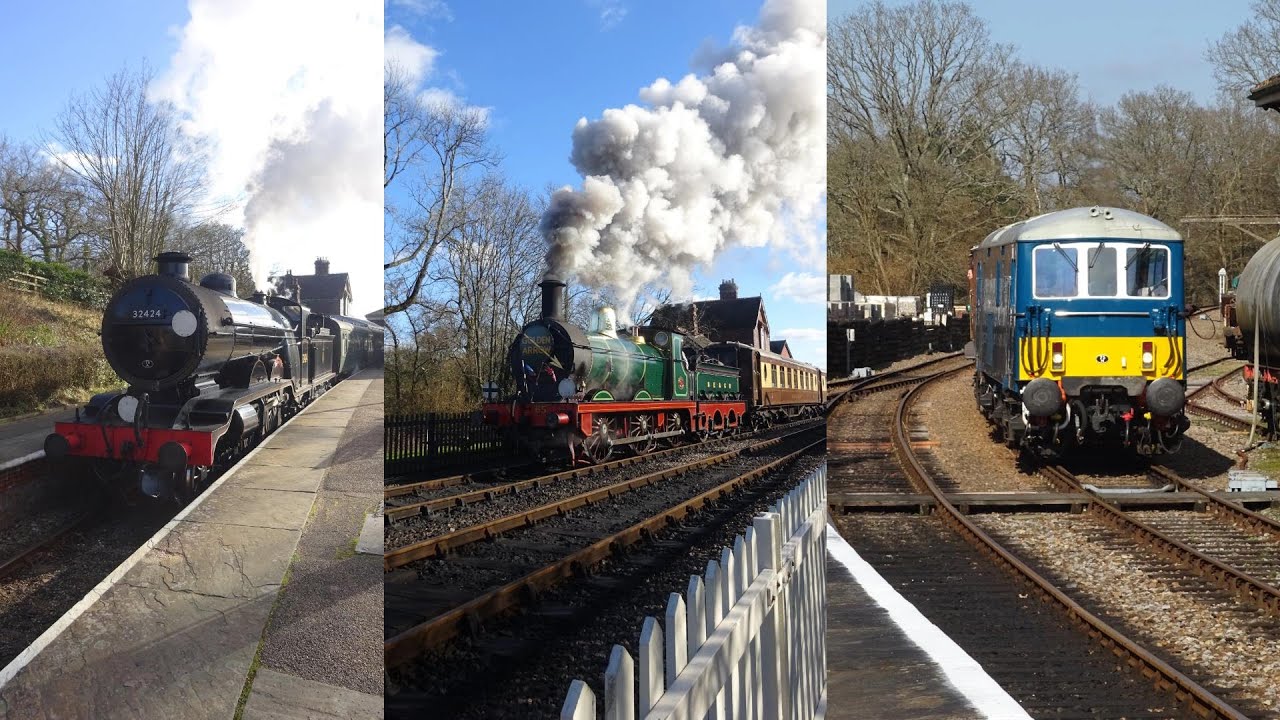 Bluebell Railway 'Timetable B & Golden Arrow' 1st & 2nd March 2025 ...