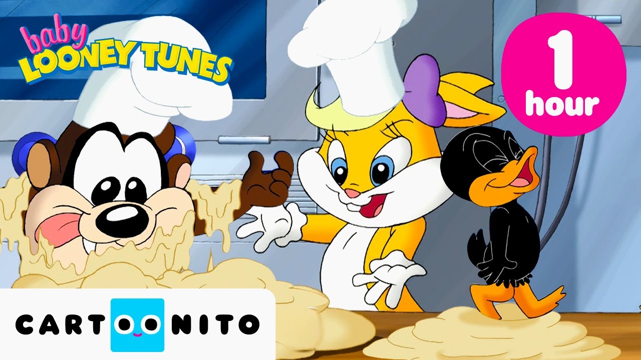 Funny Mess! Baby Looney Tunes Learn to Cook |1 Hour of Games and Story ...