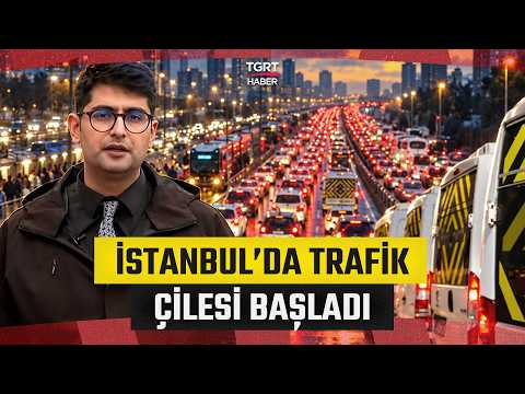 Okullar Açıldı İstanbul'da Trafik Çilesi Başladı: Yoğunluk Yüzde 60'lara Ulaştı - TGRT Haber