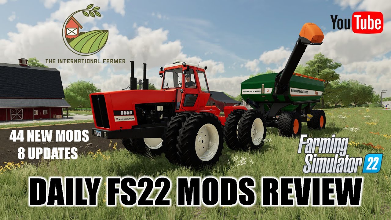 44 New Cross Platform Mods! Allis Chalmers 8550, New tractors and tools ...