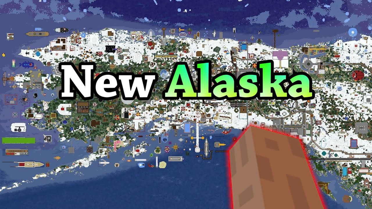 I Asked 300 Minecraft Players to Build A New Alaska - YouTube