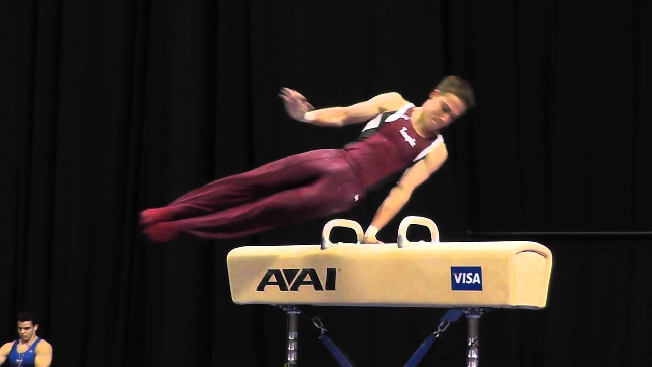 Alex Tighe - Pommel Horse - 2012 Visa Championships - Sr. Men - Day 1 ...