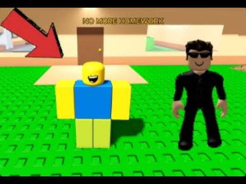 MILO PLAYS ROBLOX NO MORE HOMEWORK (A Cursed Game) - YouTube