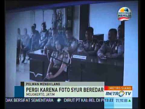 Polwan masih Menghilang sejak Foto Setengah Bugilnya Beredar