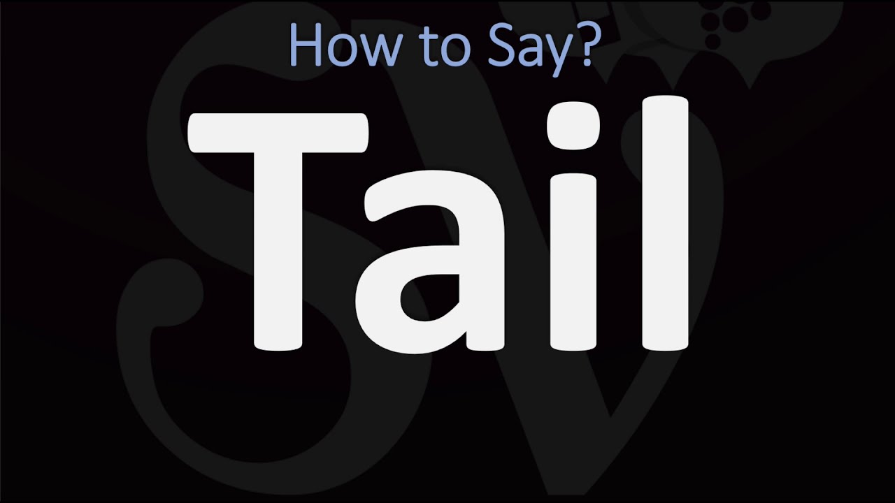 How to Pronounce Tail? (CORRECTLY) - YouTube