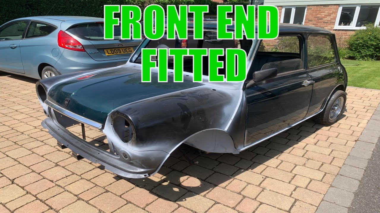 Brand New Front End - Classic Mini Workshop - Racing Green Pt.38 - YouTube