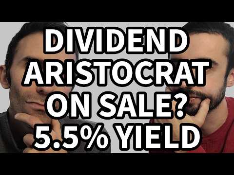Dividend Aristocrat On Sale?  Monthly Dividends & 5.5% Dividend Yield