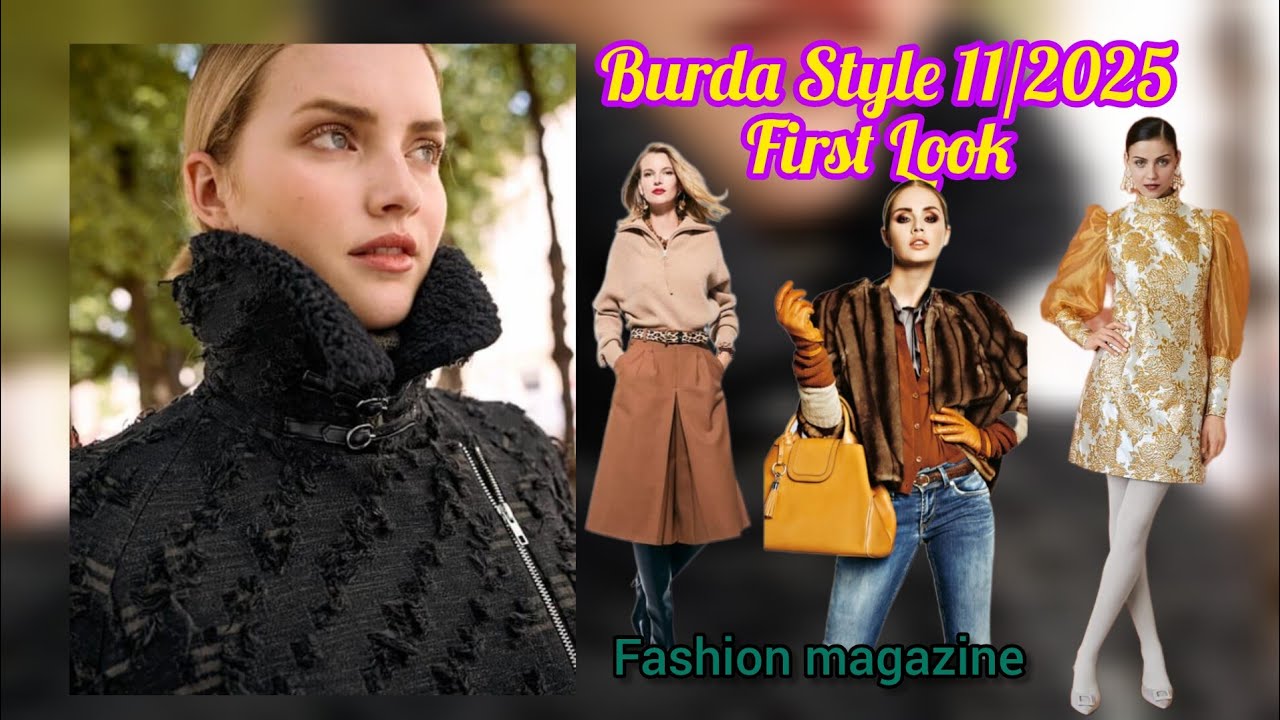 Burda Style Magazine November 2025, First Look - YouTube