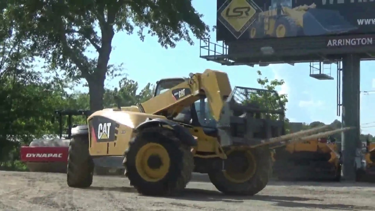 2009 Caterpillar TH406 Fork Lift - YouTube