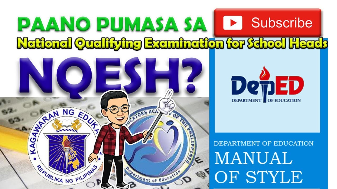 NQESH, Principal Review - The Department of Education Manual Of Style ...