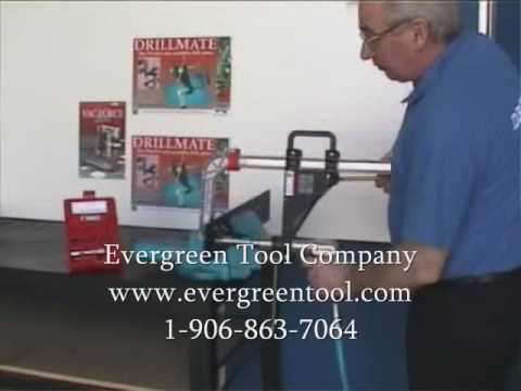 Drillmate Portable Drill Press - YouTube