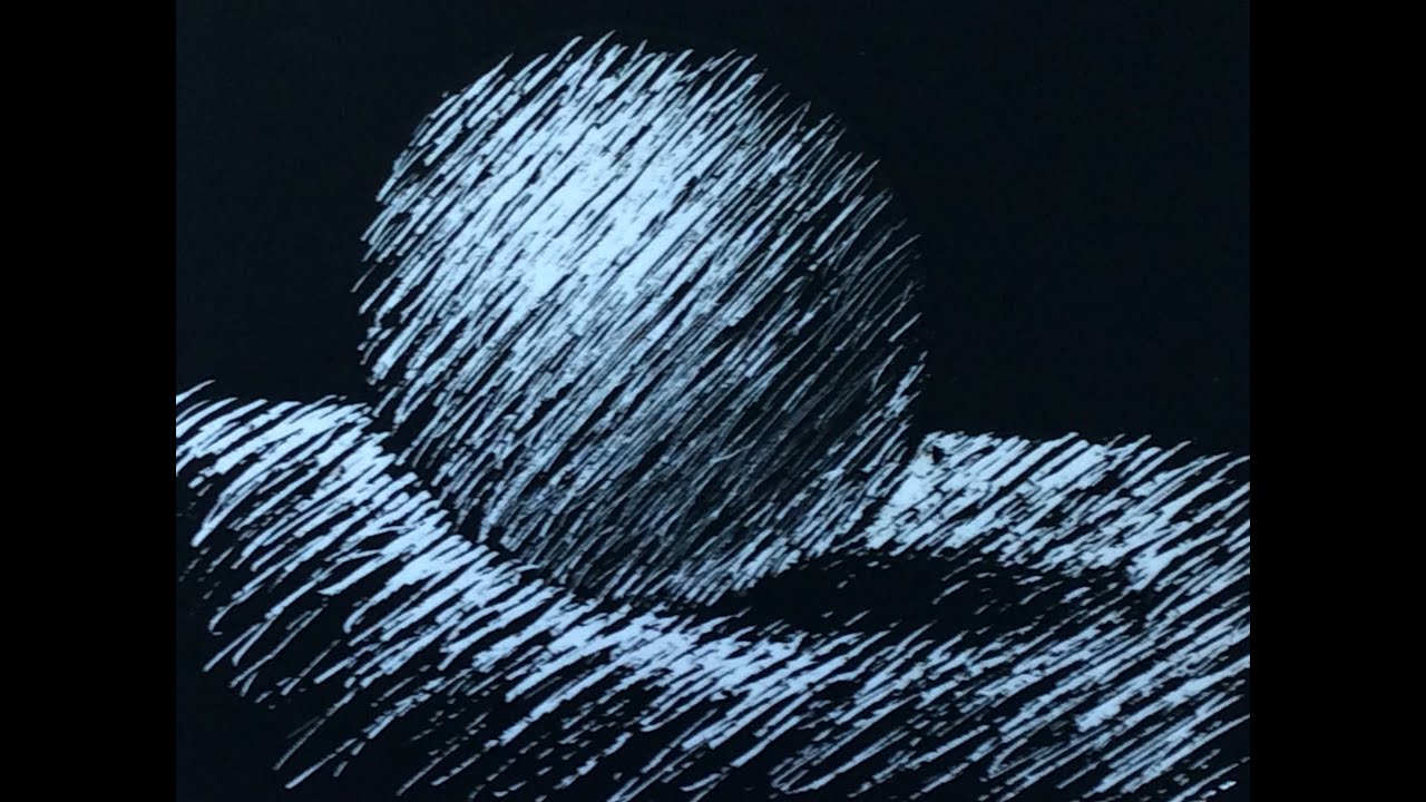 Scratchboard Shadow Sphere Demo - YouTube