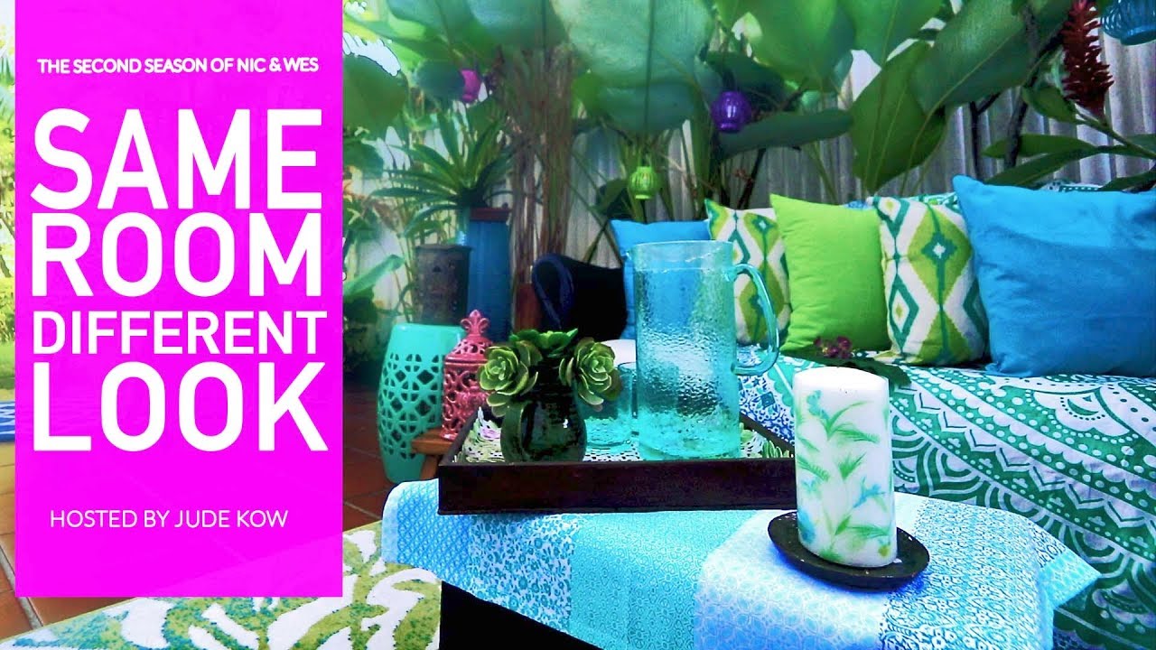 Same Room Different Look Season 2: Outdoor Spaces - YouTube