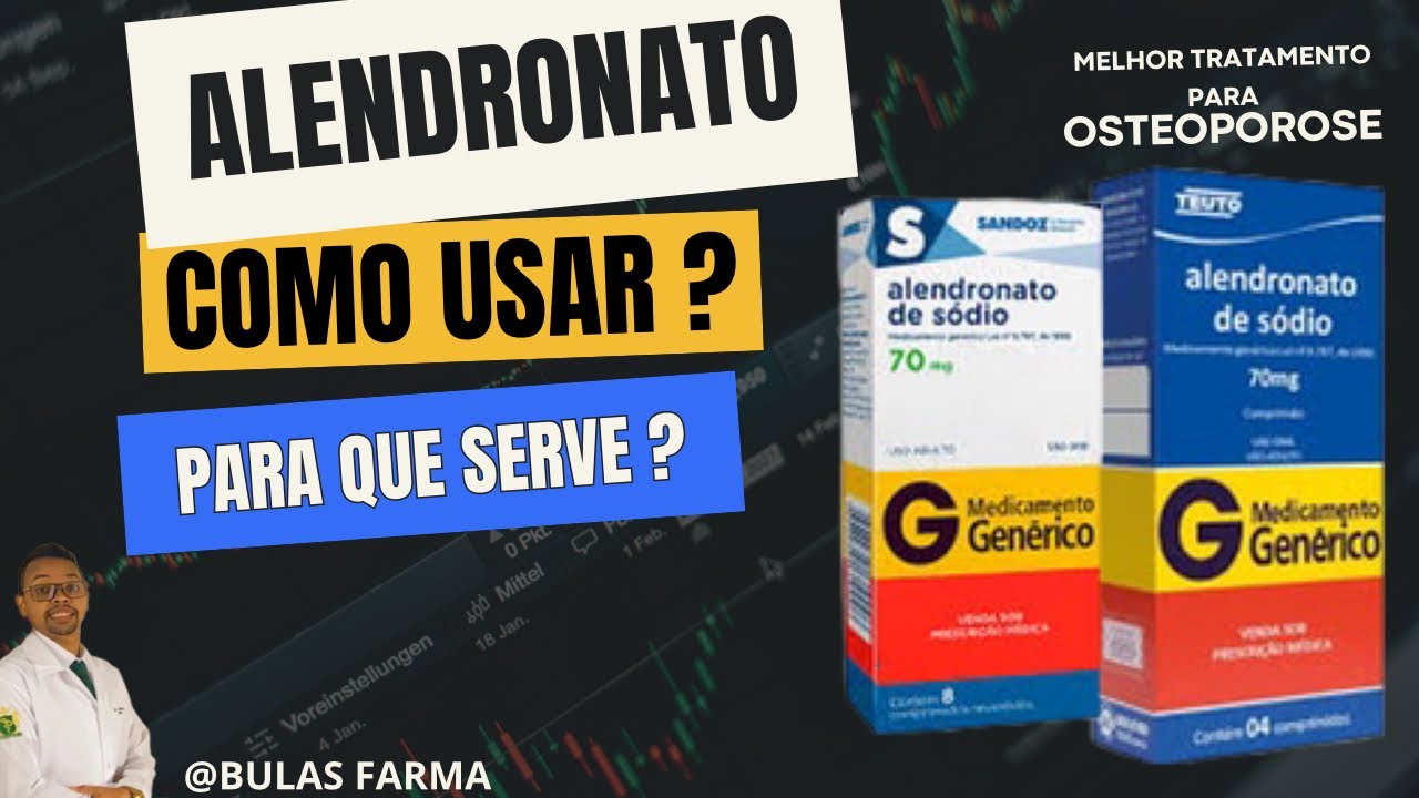 Alendronato - para que serve? Como usar? - YouTube