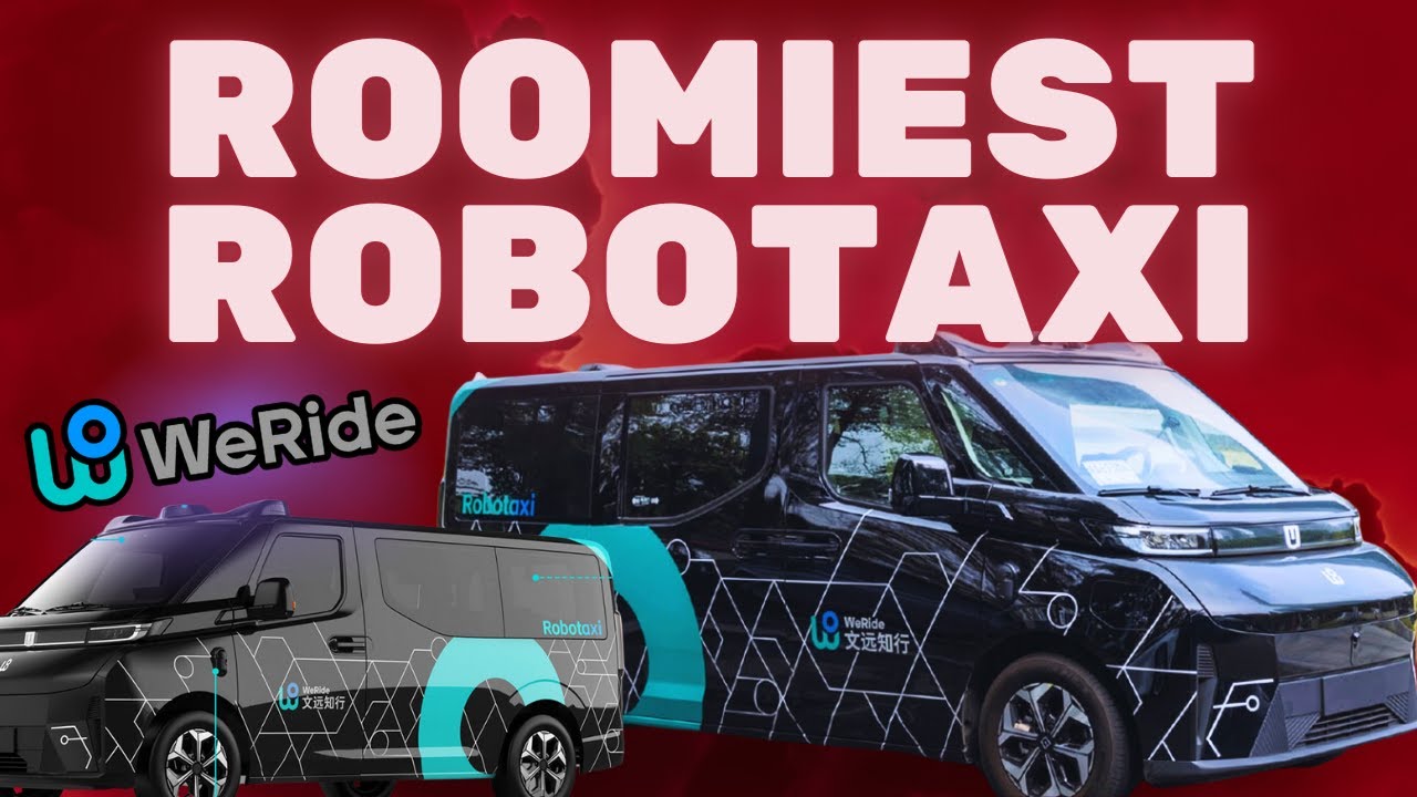 WeRide GXR: Revolutionizing Autonomous Taxis - YouTube