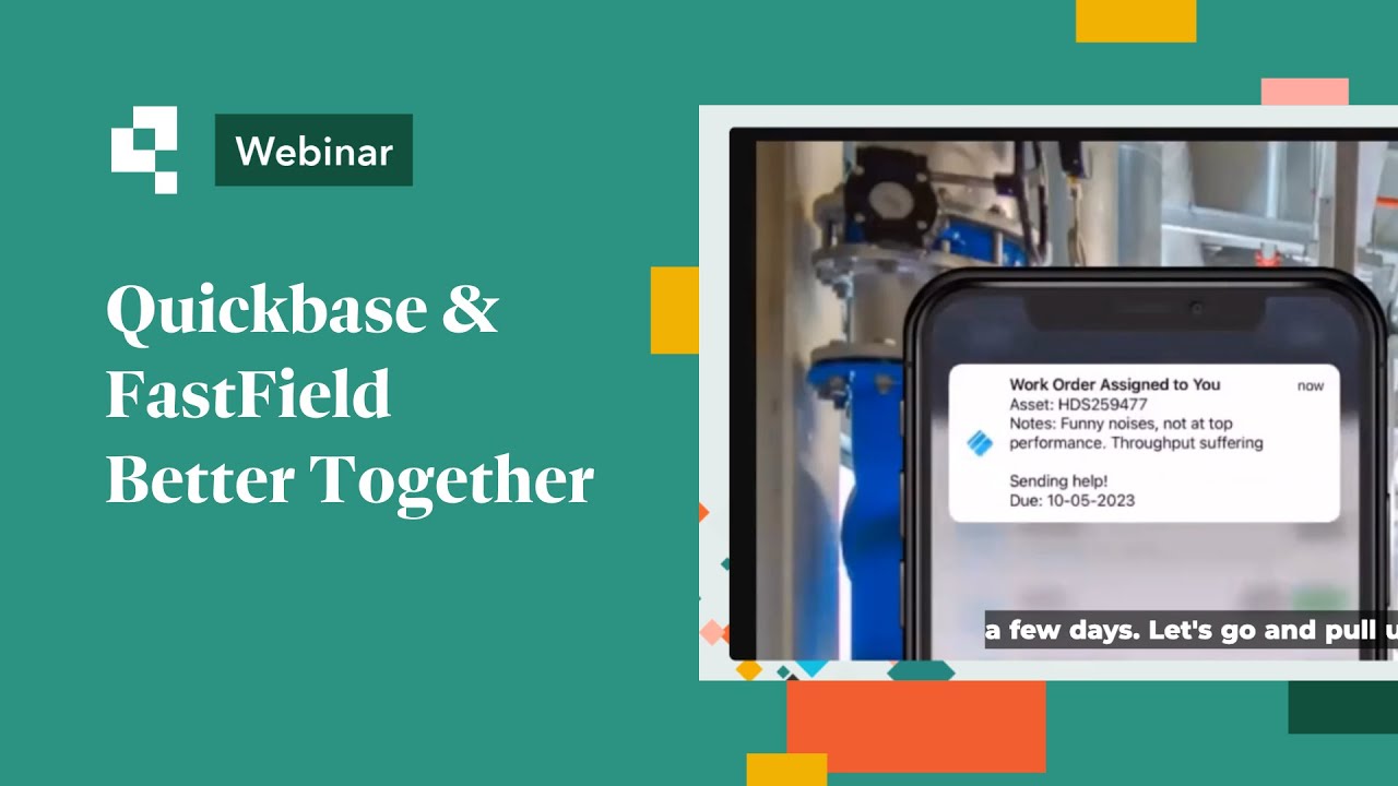 Quickbase & FastField | Better Together - YouTube