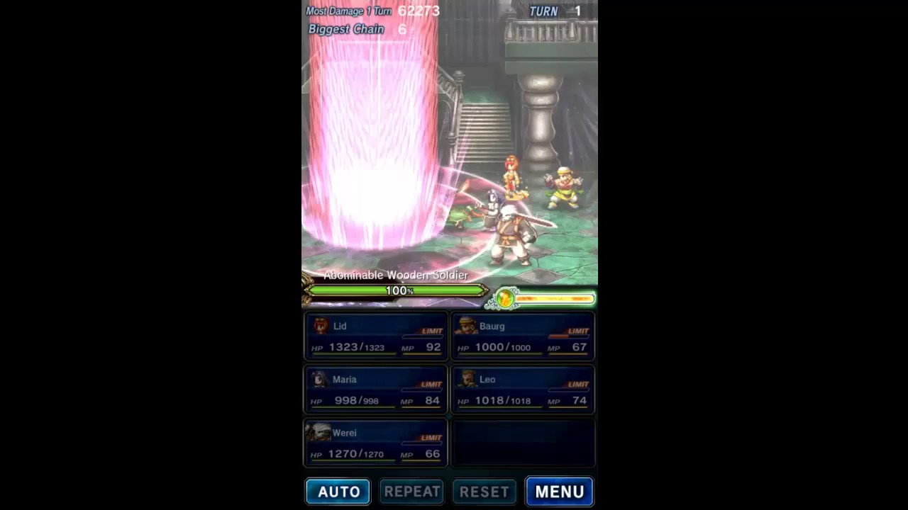 FFBE Limit Bursts - 4-star General Leo (Giga Shock) - YouTube