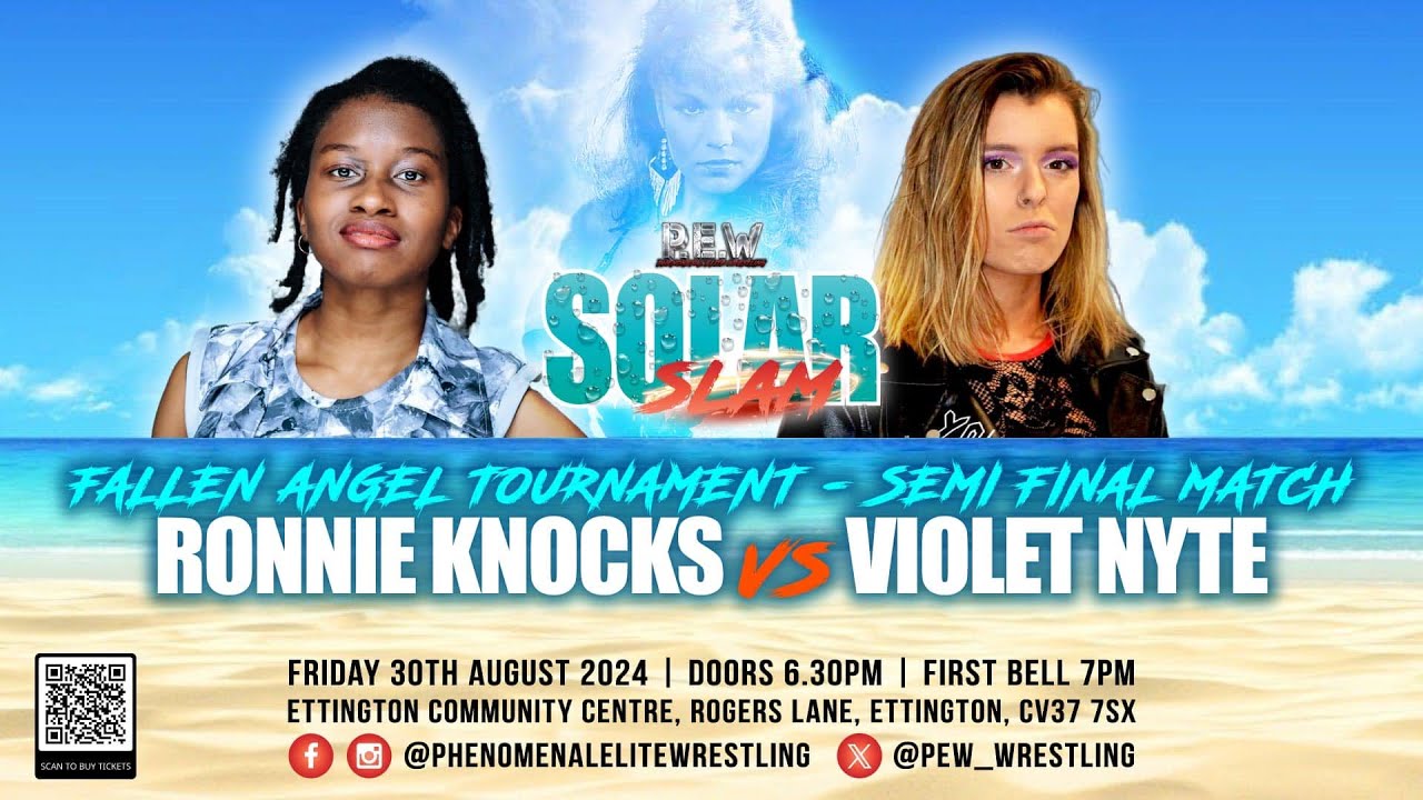 The Fallen Angel Championship Tournament 24 - Ronnie Knocks Vs Violet ...