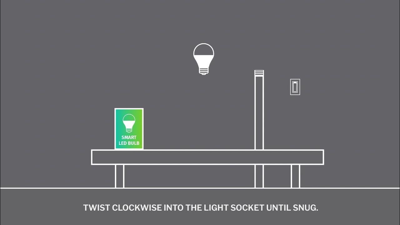 Step-by-Step Installation: LED Smart Bulb - YouTube