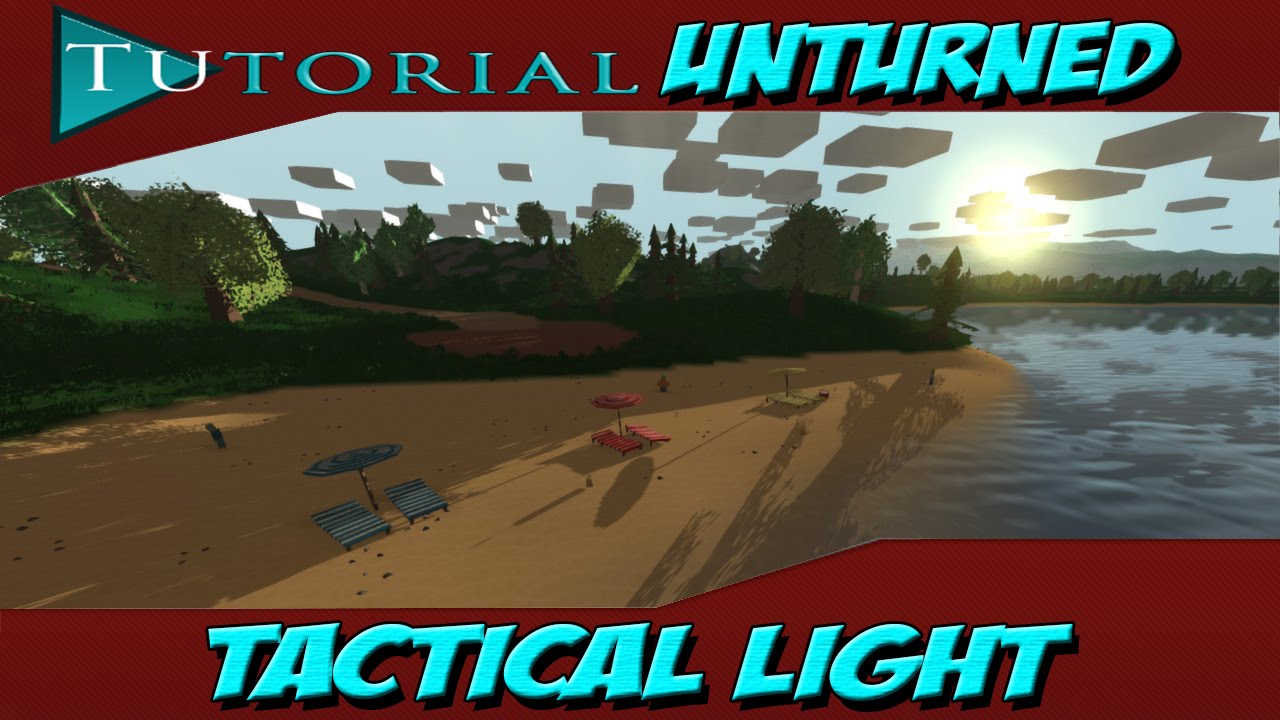 [Tutorial Unturned]-[#5]-[Como Fazer Um Tactical Light ( Lanterna Para ...