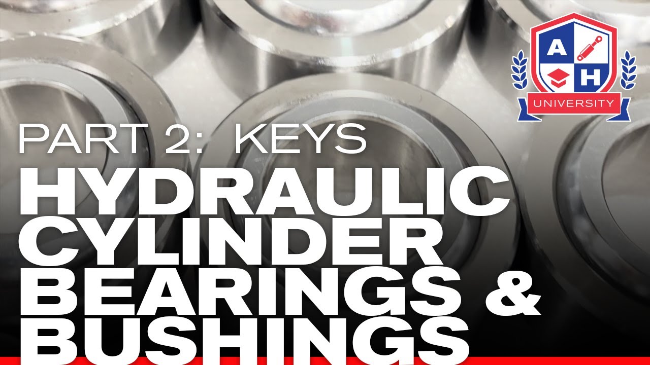 Hydraulic Cylinder Bearings and Bushings: Key Characteristics - YouTube
