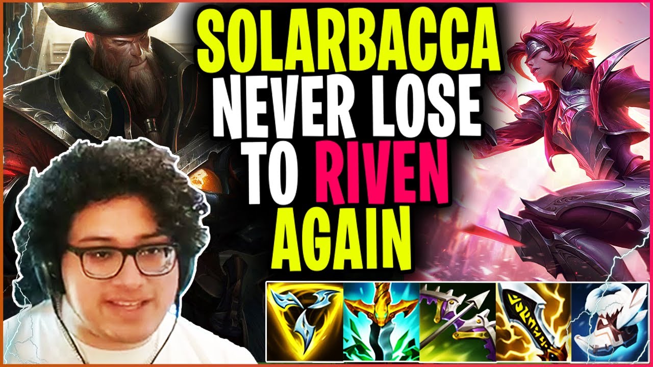 SOLARBACCA Never LOSE to RIVEN Again - YouTube