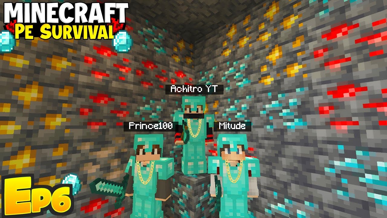 Best Mining Techniques | Minecraft Survival Series Ep 6 - YouTube