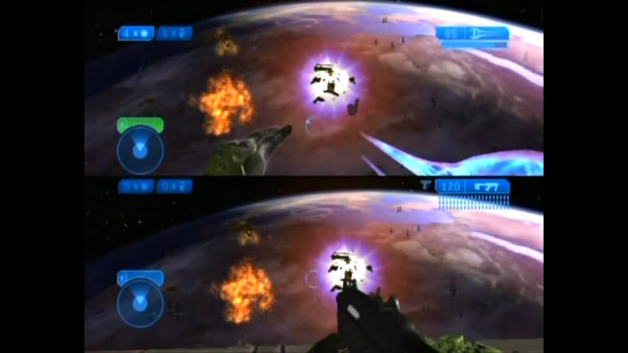 Halo 2 - Cairo Station - Saving & Destroying The Athens & Malta - YouTube