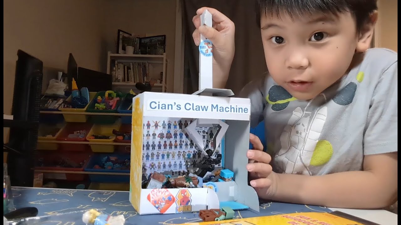 Building Cian's Epic Cardboard Claw Machine – Can It Work? - YouTube