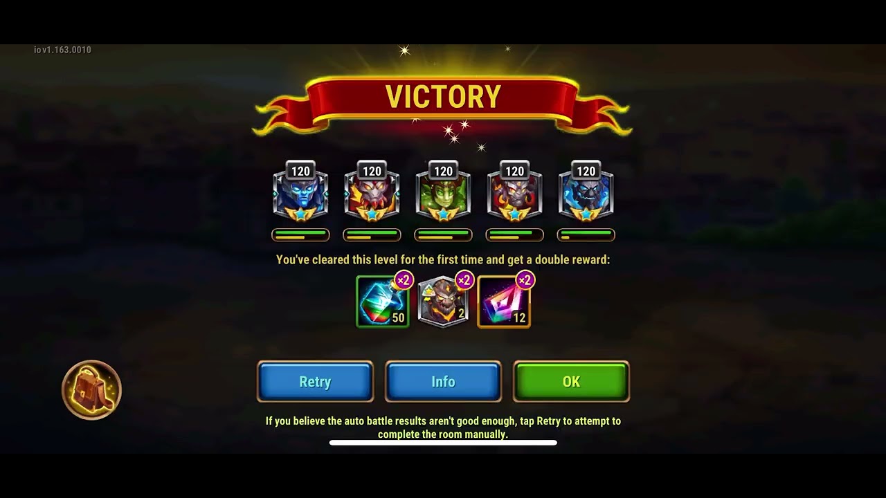 Running (infinite) dungeon in HW Mobile on Auto - YouTube