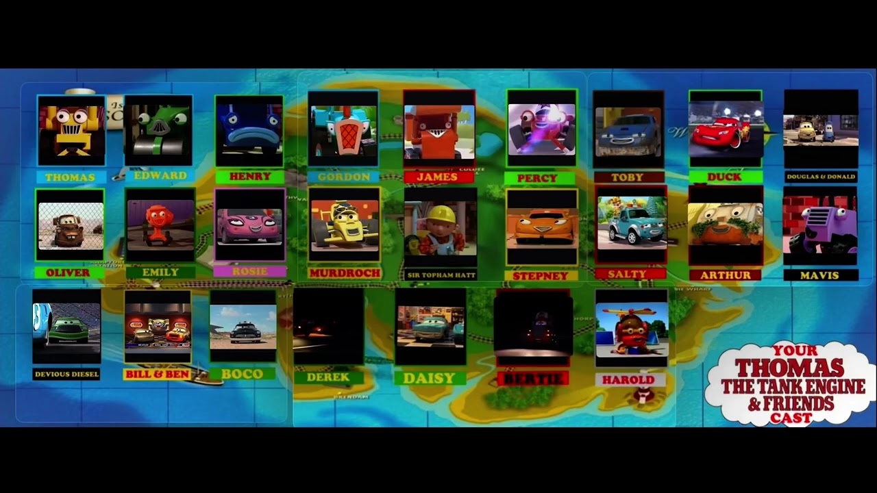 My Thomas & friends cast meme - YouTube