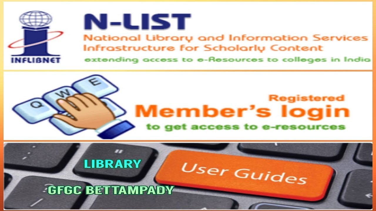 N-LIST: User Awareness in Kannada | Library | GFGC Bettampady - YouTube