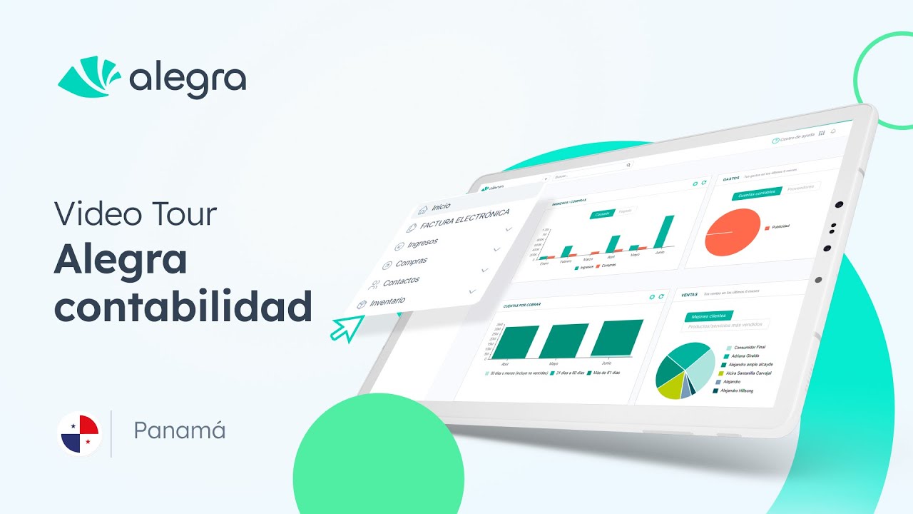Sistema Contable y de facturación en Panamá - Video tour Alegra 2023 ...