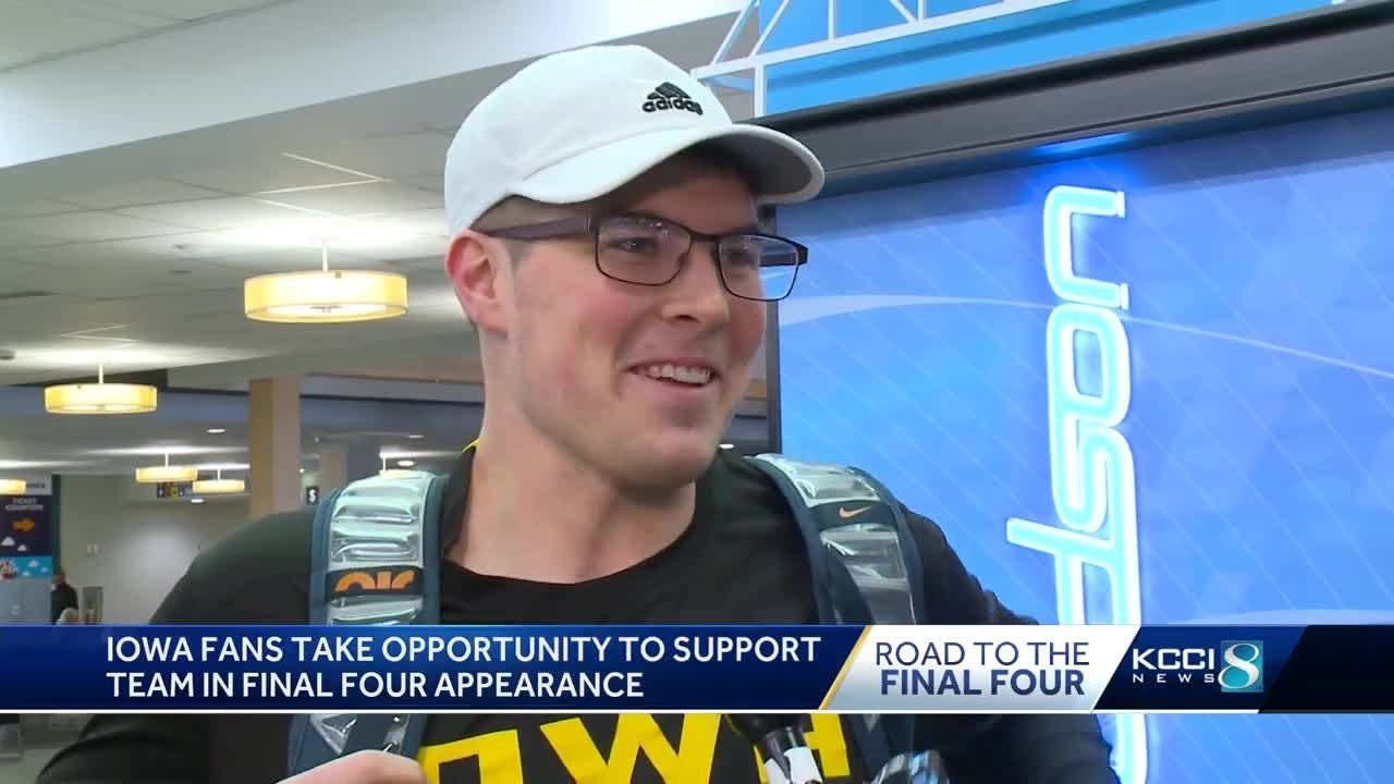 Iowa fans preparing for Final Four trips - YouTube