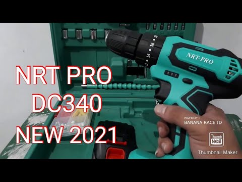 BOR BATERAI CORDLESS NRT PRO DC340 NEW 2021 - Test tembok meletot ...