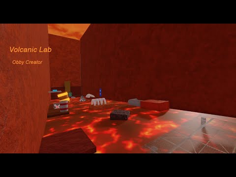 Roblox Volcanic Lab Finished Obby Creator fe2 map - YouTube