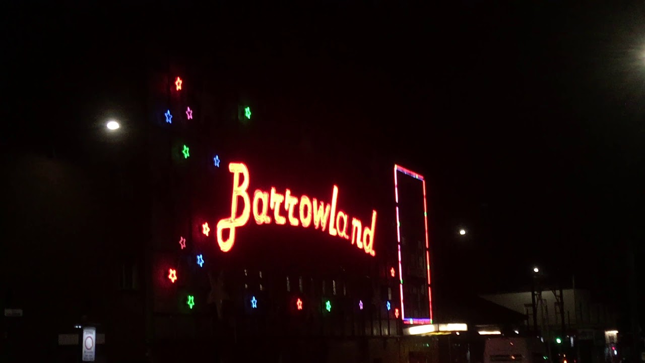 Barrowlands illuminated sign - YouTube