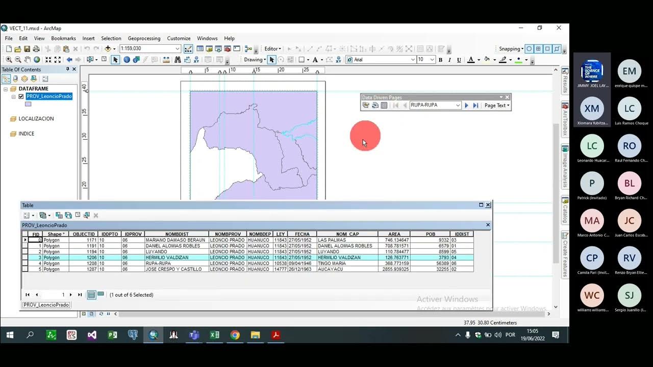TUTORIAL 07 -ARCGIS -PRESENTACION LAYOUT, DATA DRIVEN PAGES, DYNAMIC OBJECTS II - GEODATABASE I ...