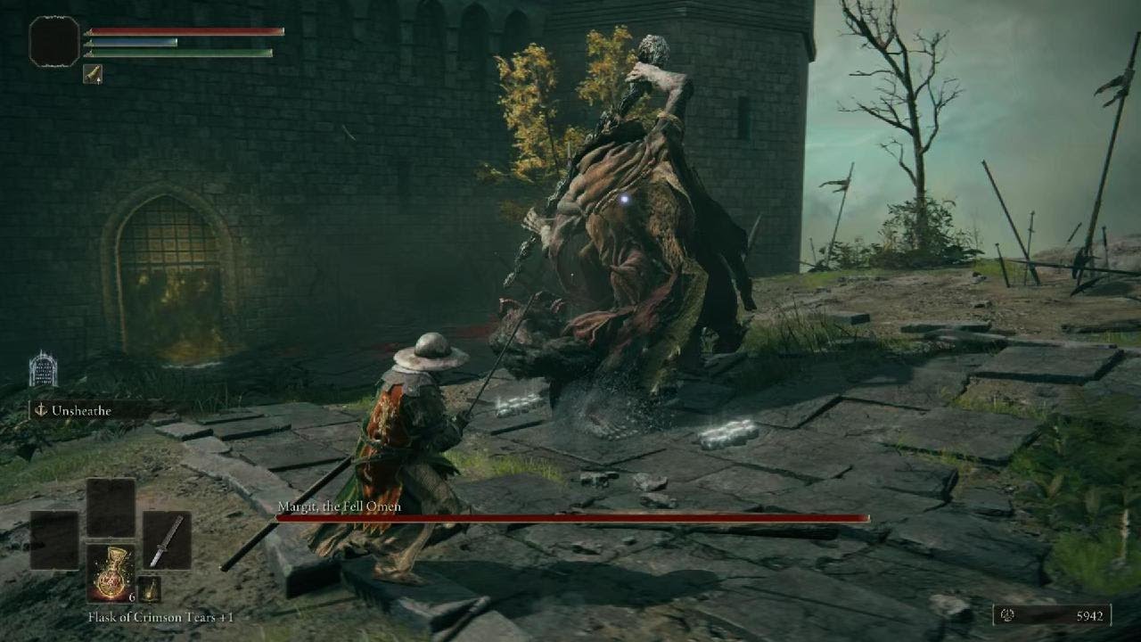 Beating Margit for the first time - Elden Ring - YouTube