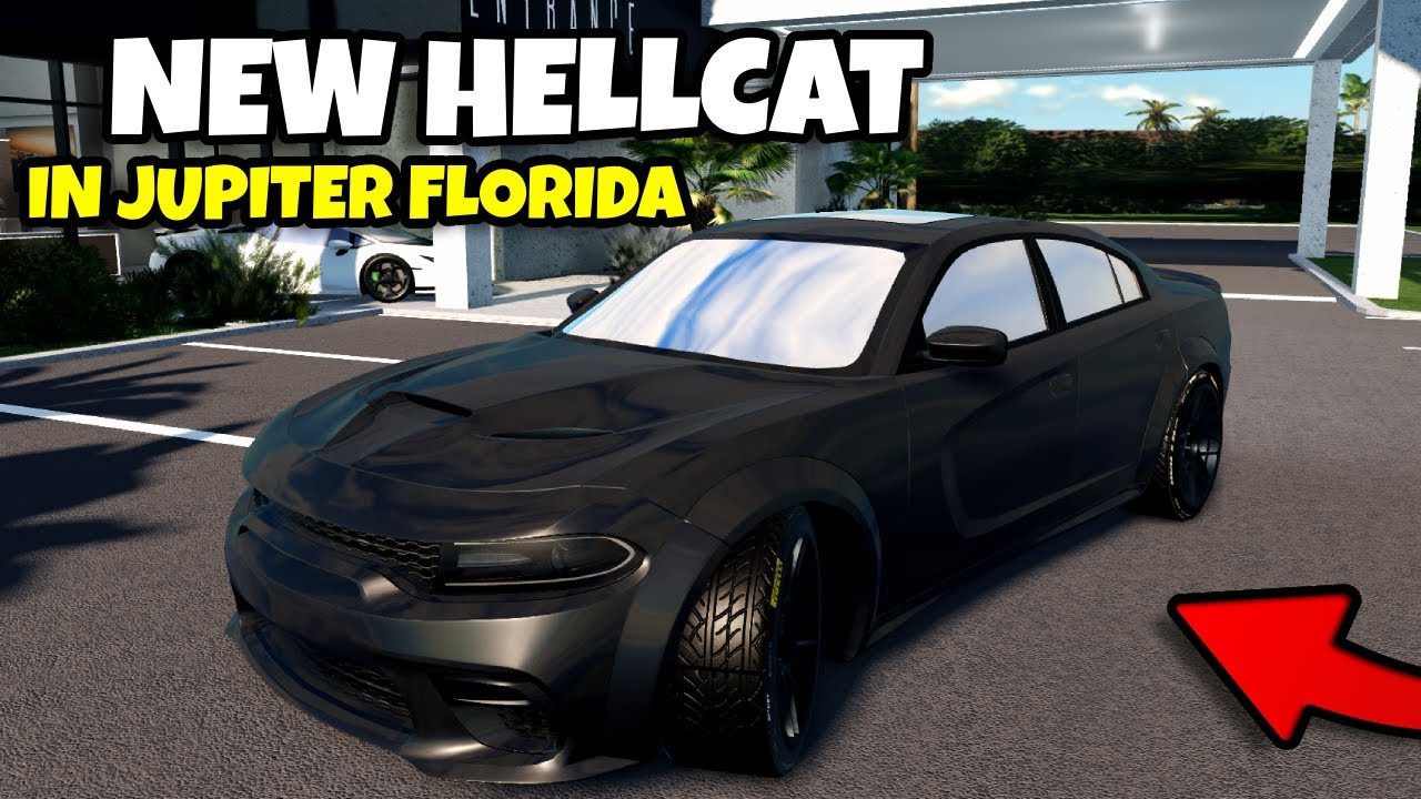 New Limited Hellcat In Jupiter Florida! #roblox - YouTube
