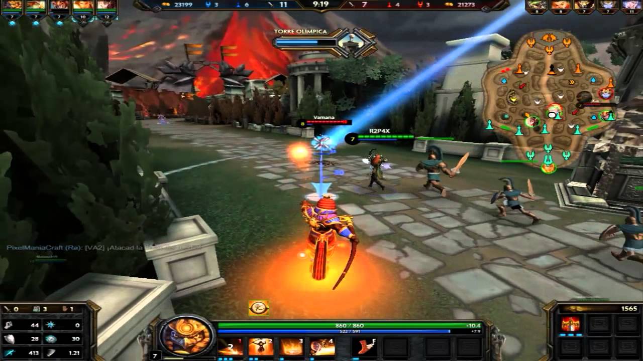 UN PEQUEÑO CONFLICTO (Ra) | HUNTER Y PIXEL | SMITE #1 - YouTube