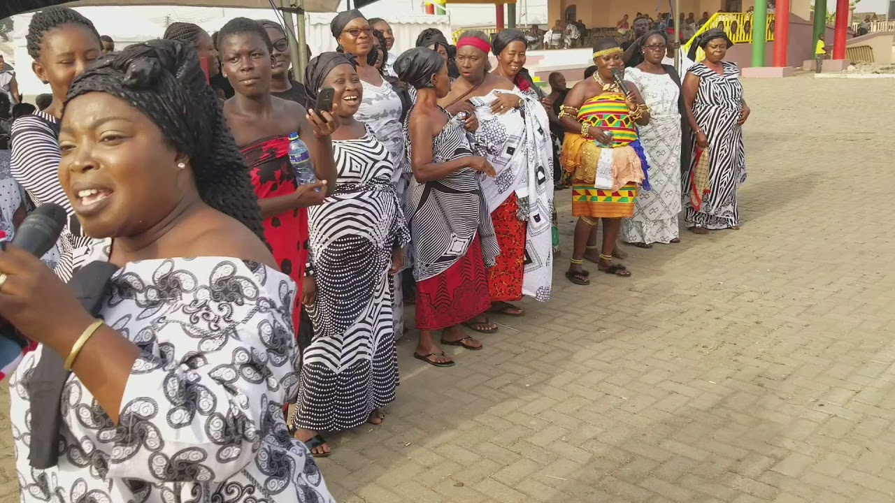 Ashanti funeral custome 0204366774 - YouTube