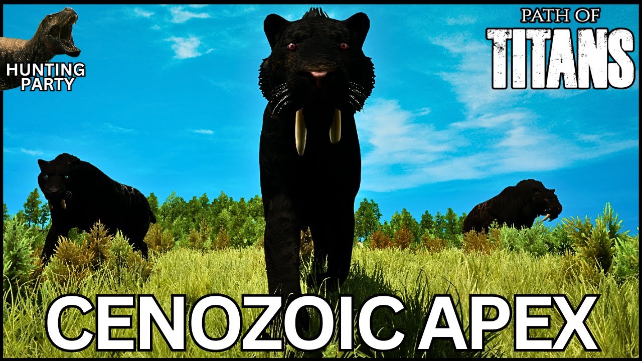 Becoming An Apex Predator From The Cenozoic Era | Smilodon | Path of ...