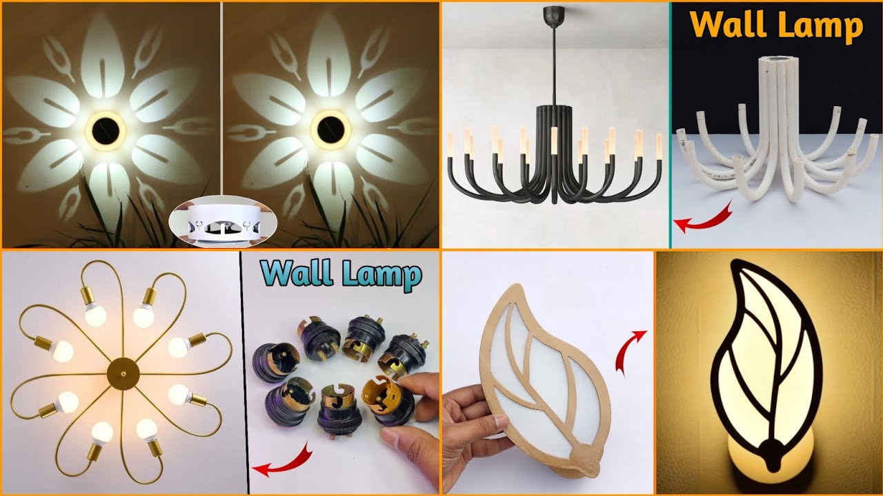 4 Amazing Wall Decoration Ideas | Antique Wall Lamp | Diy Wall Decor ...
