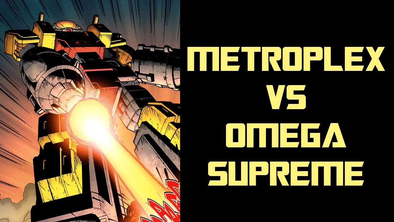 Metroplex vs Captain Omega Supreme - Transformers Trading Card Game TCG ...