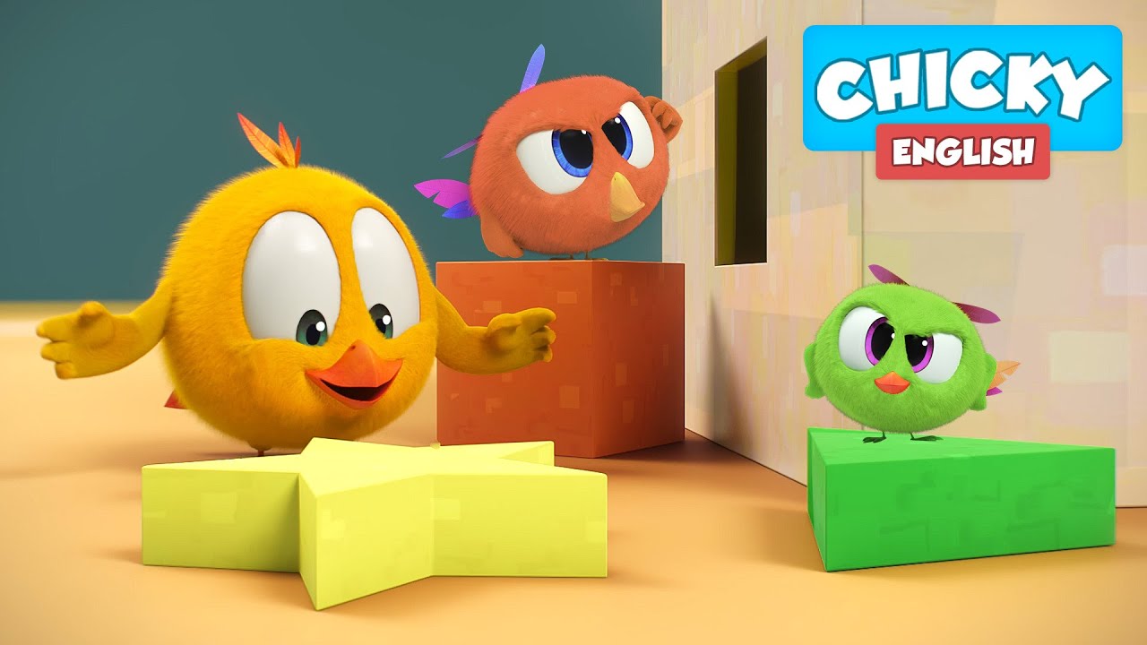 Where's Chicky? | SHAPES AND COLORS | Chicky Cartoon in English for ...