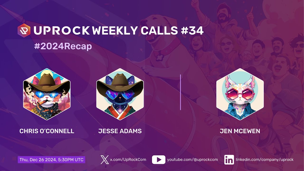 UpRock Weekly Calls #34: #2024Recap - YouTube